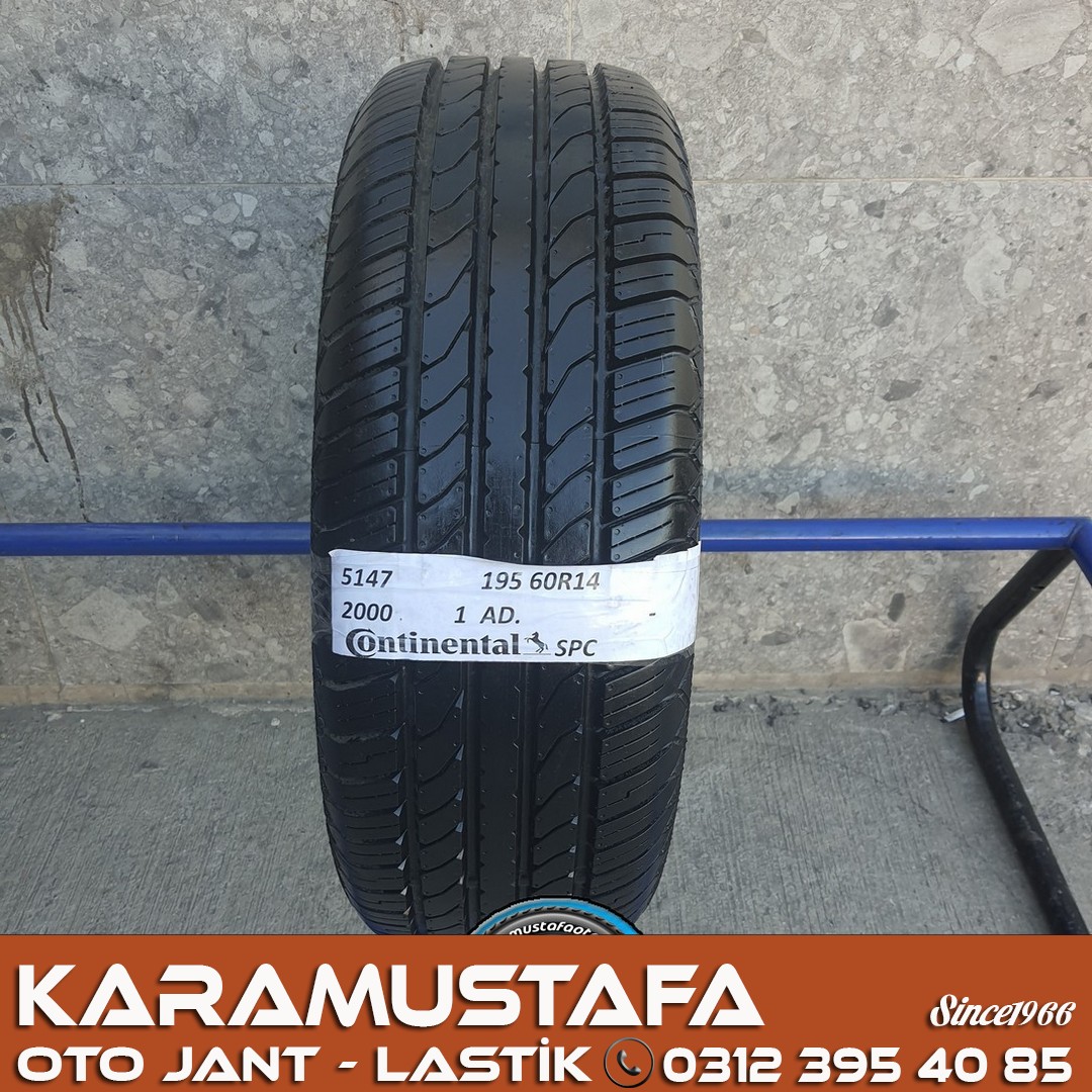 195 60 R 14 CONTINENTAL SPORCONTACT 86V - 5147