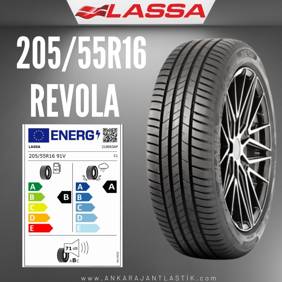 205 55 R 16 LASSA REVOLA 91V - YL3